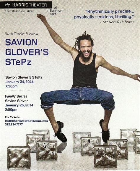 Seth Saith Tapping Into The Genius Of Savion Glover Chicago Dance