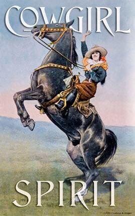 Flying Cowgirl Vintage Cowgirl Images Vintage Cowgirl Poster