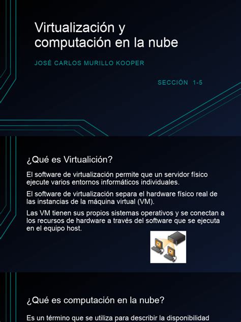 Virtualización Y Computación En La Nube Pdf Servidor Computación V Mware
