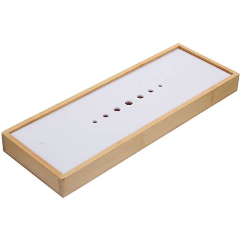 Crafthrou Synthetic Material Dish Draining Tray For Housewives 1set 12 7x4 1x1 2in