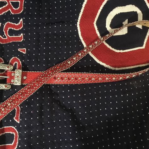 Bb Simon Red Belt Depop