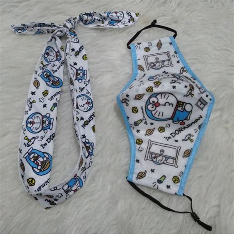 Jual Bandana Masker Doraemon Shopee Indonesia