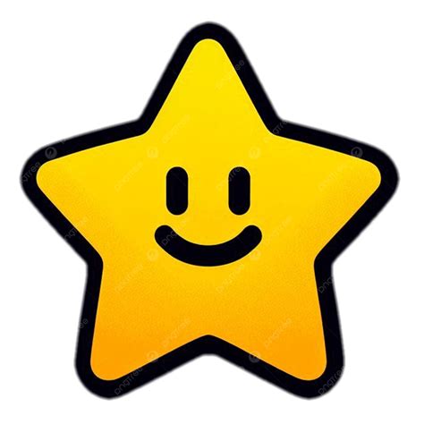밝고 쾌활한 별 이모티콘 인공 지능 생성 귀여운 이모티콘 이모티콘 Png 일러스트 및 이미지 에 대한 무료 다운로드 Pngtree