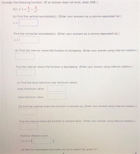 Solved Er The Following Function If An Answer Does Not Chegg