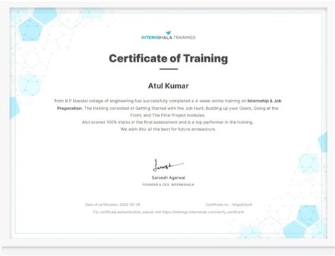 Atul Kumar On Linkedin Python Training Complete Course With 100 Grade