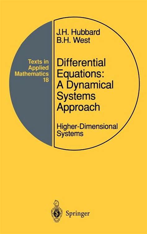 Texts In Applied Mathematics Differential Equations A Dynamical