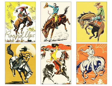 Vintage Western Illustration