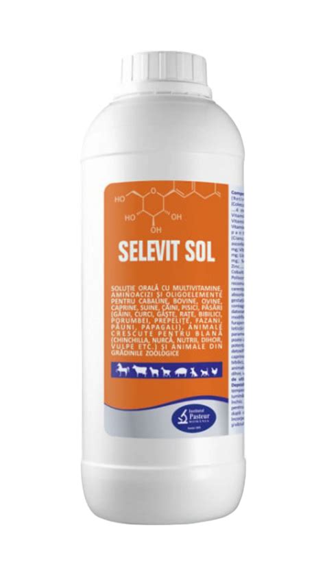 Selevit Soluție Orală Cu Vitamina E și Seleniu 1 Litru Farmacie