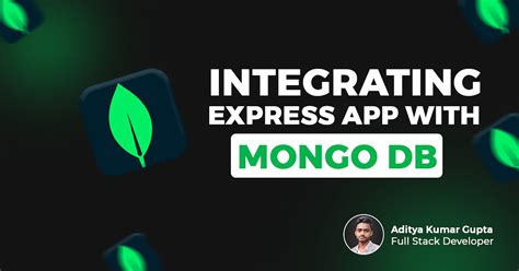 Mongodb And Express Integration Guide