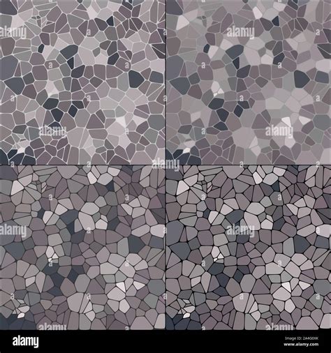 Set Of Gray Pebbles Vector Layout Vektorgrafik Abstract Vec Tor