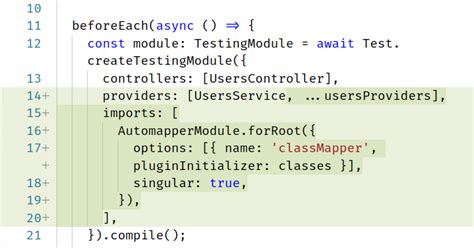node js nest can t resolve dependencies of the authservice