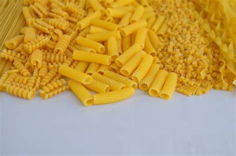 Pasta Different Types Stock Photo Image Of Product 130611846