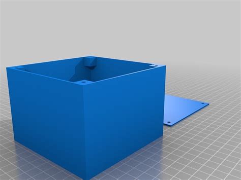 Cnc Control Panel Box Free 3d Model On