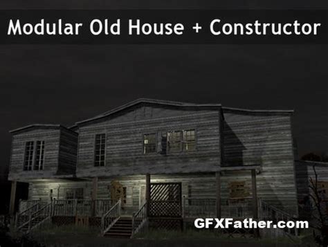 Unity Asset Modular Old House V GFXFather Unity Asset Modular Old House V GFXFather
