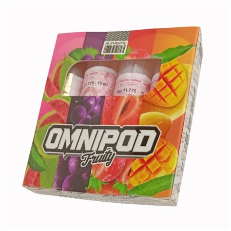 Jual Pods Friendly Liquid 100 Authentic Omnipod Fruity 15ml 12mg 4in1