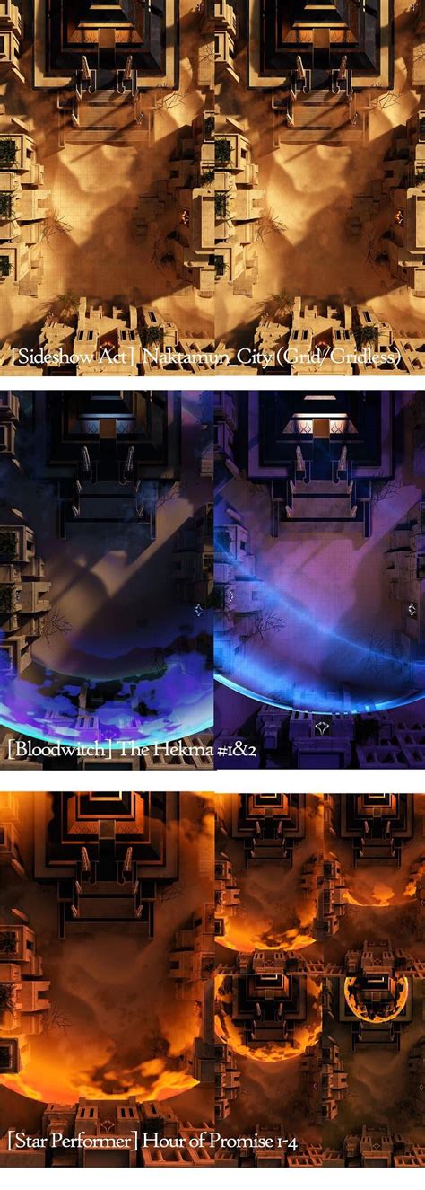 [oc][amonkhet Battlemap]the Naktamun City [32x56] R Dndmaps