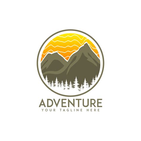 Mountain Logo Design Modern 14971597 Png