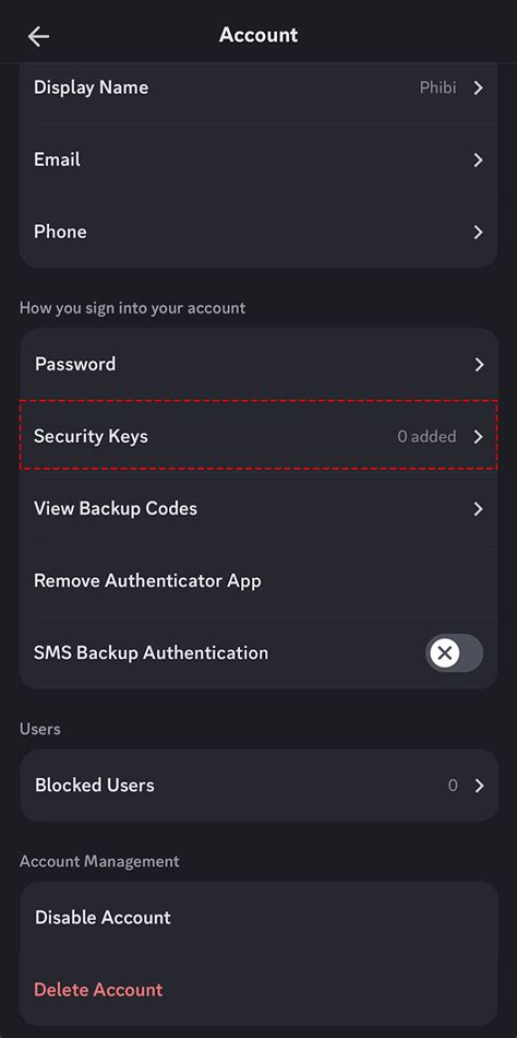 Security Keys Passkey และการเข้าสู่ระบบแบบไร้รหัสผ่านบน Discord Discord