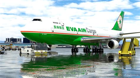 Threads 747 8bcf Eva Air Cargo [salty] For Microsoft Flight Simulator