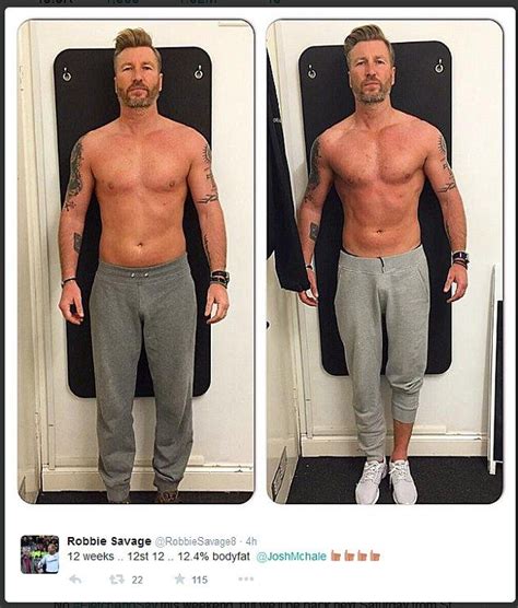 Robbie Savage Displays Chiseled Pecs And Rippling Abs In Dramatic Weight Loss Pic After Intense