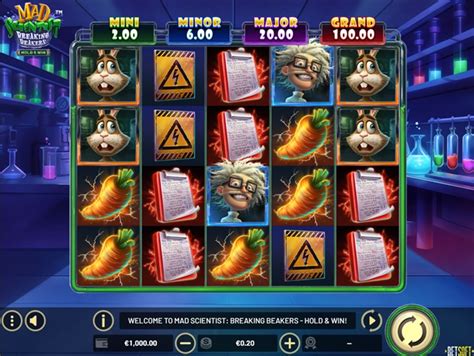 Mad Scientist Breaking Beakers Hold And Win Slot By Usa Friendly Betsoft Review Demo Game
