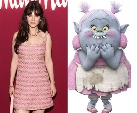 Trolls Band Together Cast And Their Characters In Side By Side Photos
