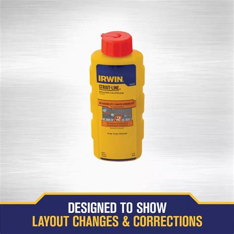 Irwin Strait Line 8 Oz Orange Hi Visibility Chalk Line Chalk Do It Best