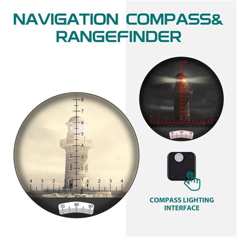 Binoculars 10×50 Marine Military Telescope Adults Waterproof With