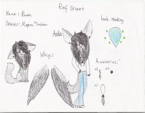 Raven Ref Sheet By Raven In Flight On Deviantart