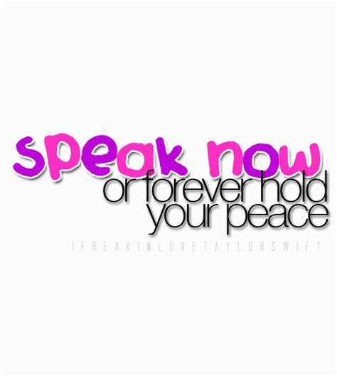 speak now or forever hold your peace confess confess confess