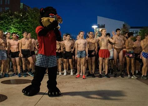 Photos Uc Students Strip Down For Charity At The 15th Annual Nearly