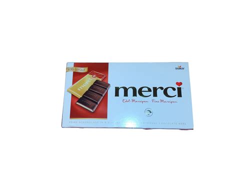 Merci Chocolate | Merci Bar Marzipan | Merci Candy | Storck Merci | 3,9 ...
