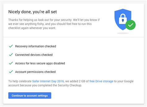 Google Cloud Storage Promotion Extra GB Free W Security Checkup My Money Blog
