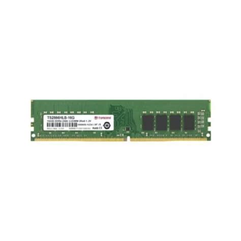 Transcend Jetram 16gb Ddr4 2666mhz U Dimm 2rx8 Desktop Ram At Best Price In Bangladesh Pqs