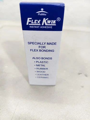 Instant Adhesive Pidilite Flex Kwik Instant Adhesive Trader