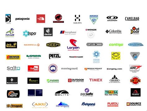 Examples 2 Outdoor Clothing Brands Clothing Brand Logos Outdoor Outfit