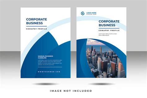 연례 보고서 또는 브로셔 표지 디자인 Png Eps 무료 다운로드 Pikbest