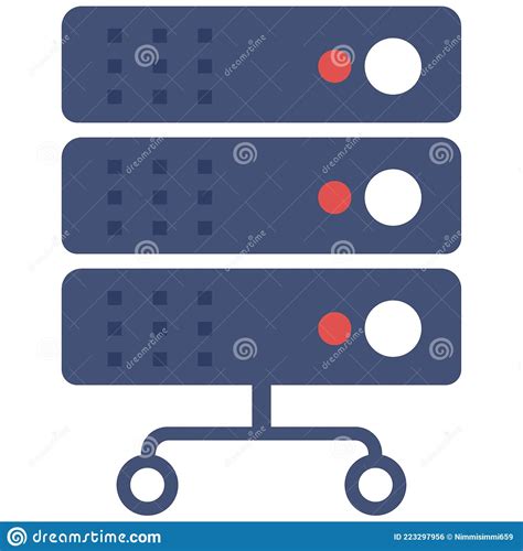 Database Vector Icon That Can Easily Modify Or Edit It For Social Media