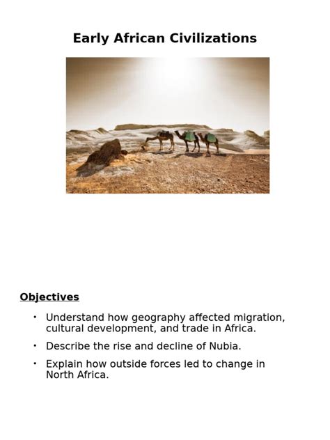 2 5 Early Civilizations Of Africa 1 Pdf