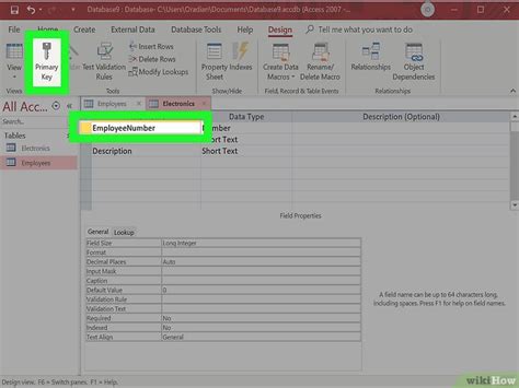Cara Membuat Basis Data Dengan Microsoft Access Dengan Gambar