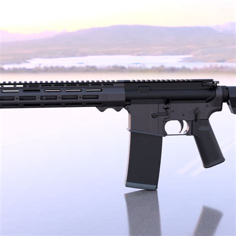 🐚 Shell Ejecting Ar15 Cap Gun・ Stl File For 3d Printing・cults