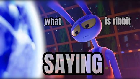 What Is Ribbit Saying Tadc Jax Ribbit Youtube