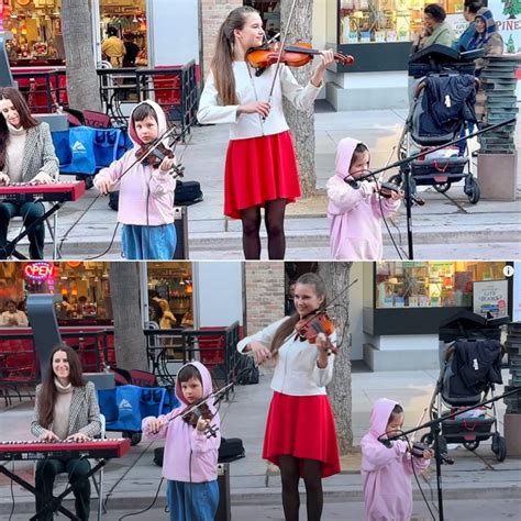 Violinist Karolina Protsenko And Her Brothers Deliver A Christmas