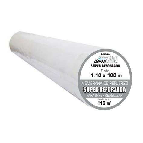 Malla Membrana Tecnoimper Para Impermeabilizar Super Reforzada Rollo