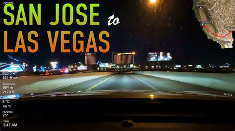 San Jose To Las Vegas Timelapse In 4k Youtube