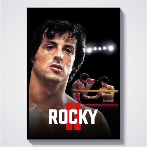 Rocky Ii Classic Poster Movie Poster Flex Design Store