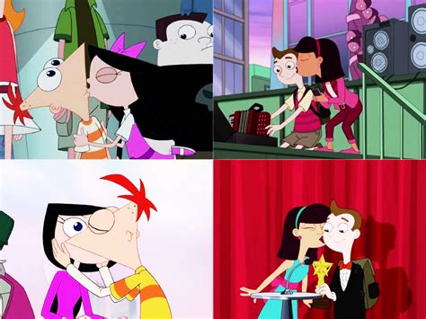 Phineas And Isabella Kiss