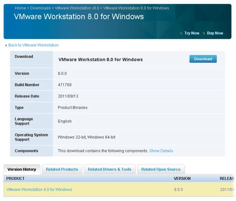月下腦人惱腦 Vmware Workstation 8 正式釋出踫上 Windows 8 Preview
