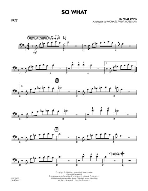 Double Bass Jazz Sheet Music Free At Ebony Butters Blog