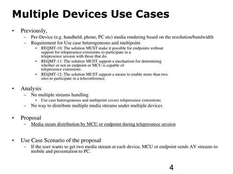 CLUE Use Cases Comments And Proposal Ppt Download